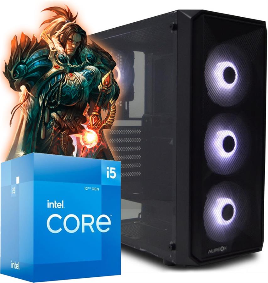 PC Intel Core i5-12400, RX 5500 XT, 16GB RAM, 256GB SSD, Win10